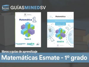 Matemáticas Esmate de 1 Grado 【2025 】- PDF