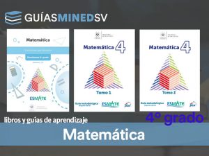 Matemáticas Esmate de 4 Grado 【2025 】- PDF